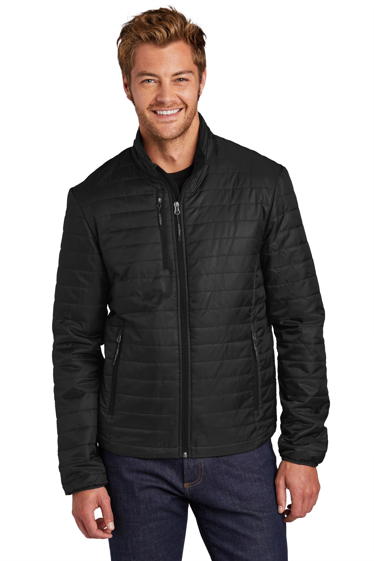 Uniforms for Healthcare Port Authority ® Packable Puffy Jacket J850 ...